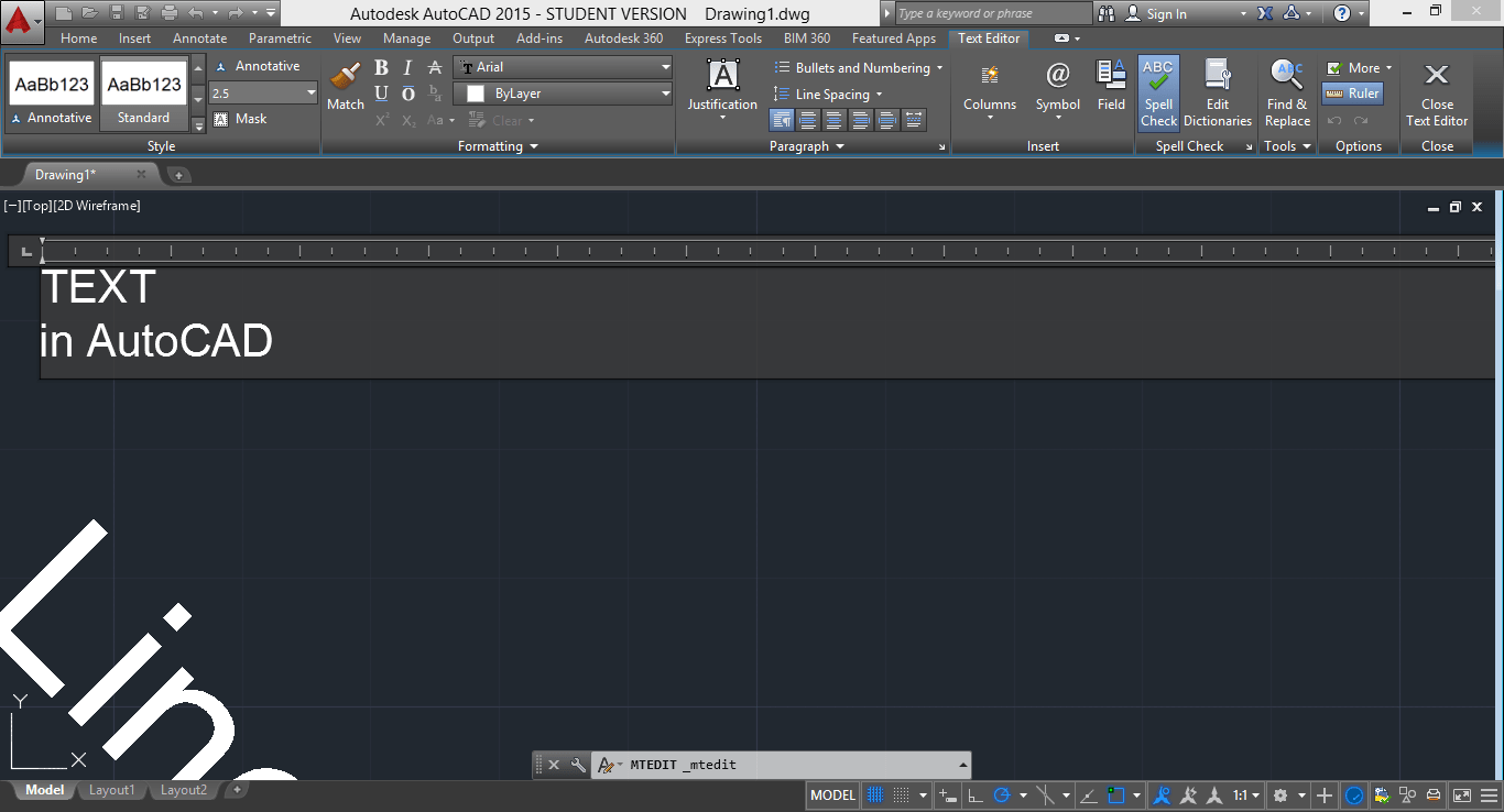 Double Click On Text Edit Autocad Hromxxx