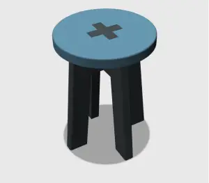 3D Design Project for Beginners – A Stool - Tutorial45