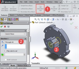 Solidworks Tutorial: Create a Simple 3D Object - Tutorial45