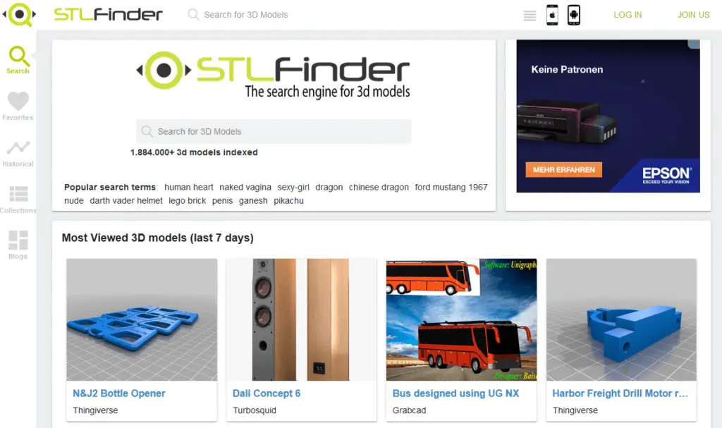 40 Websites You Can Access Free STL files for Printing - Tutorial45