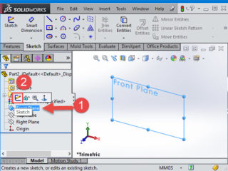 Solidworks Tutorial: How to Mirror Parts - Tutorial45