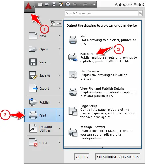 AutoCAD Tutorial AutoCAD Batch Plot Tutorial45