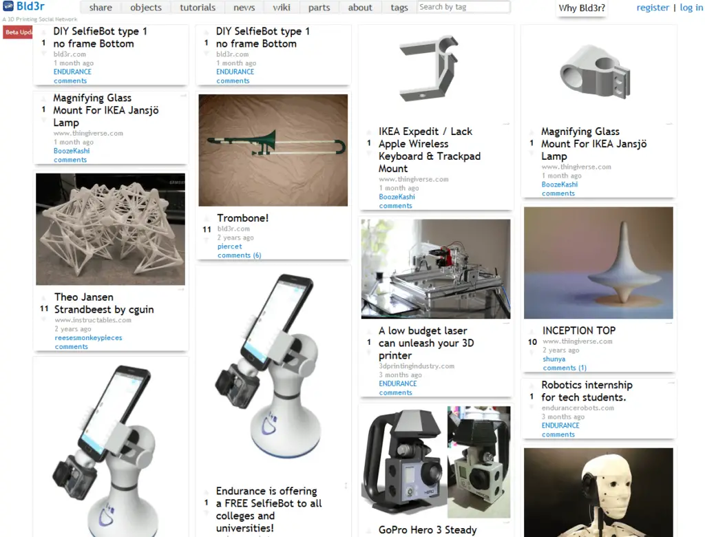 40 Websites You Can Access Free STL files for Printing - Tutorial45