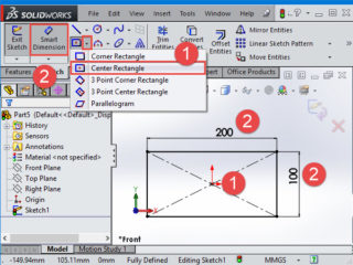 Solidworks Tutorial: How to Mirror Parts - Tutorial45