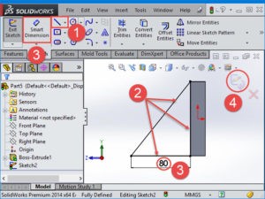 Solidworks Tutorial: How to Mirror Parts - Tutorial45