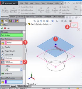 SolidWorks Tutorial: Using the LOFT Command - Tutorial45