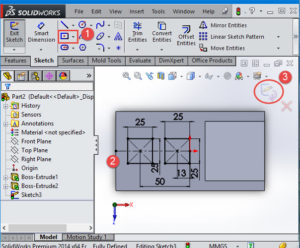 SolidWorks Tutorial: SWEEP - Tutorial45