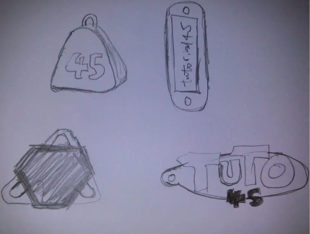 3D Printed Personalized Key Holder - Tutorial45