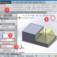 SolidWorks Tutorial: Using the LOFT Command - Tutorial45