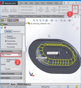 Solidworks Tutorial: Easy to Follow 3D Sketching Using Solidworks ...