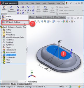 Solidworks Tutorial: Easy to Follow 3D Sketching Using Solidworks ...