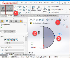 Solidworks tutorial: How to Create a Sphere in Solidworks - Tutorial45