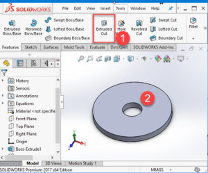 Solidworks Tutorial: Solidworks Equation - Tutorial45