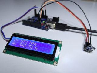 Arduino Barometer Project Using BMP180 - Tutorial45