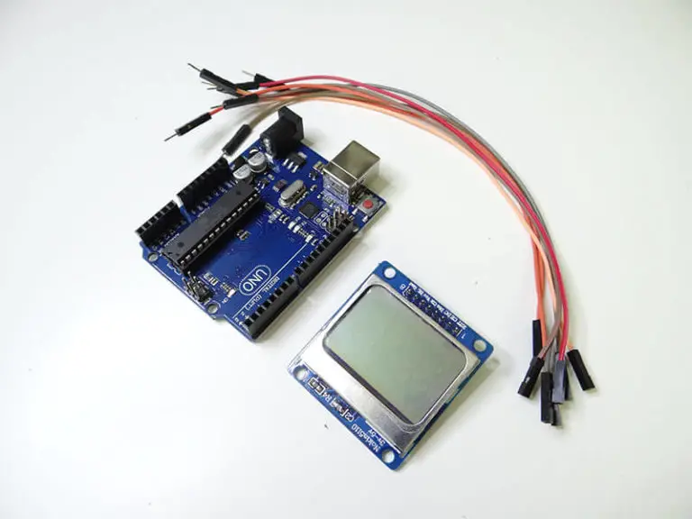 Arduino Count Up Timer Using The Nokia 5110 Lcd Tutorial45 3834