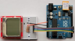 Nokia 5110 Arduino Project From Start to Hero - Tutorial45