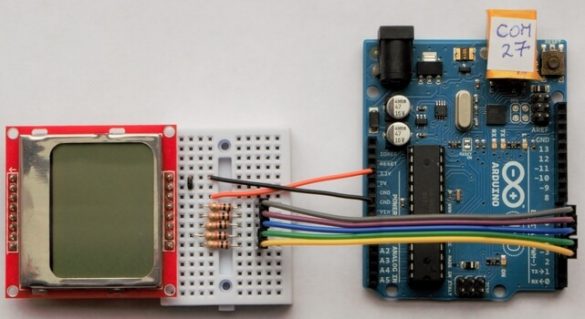 Nokia 5110 Arduino Project From Start to Hero - Tutorial45